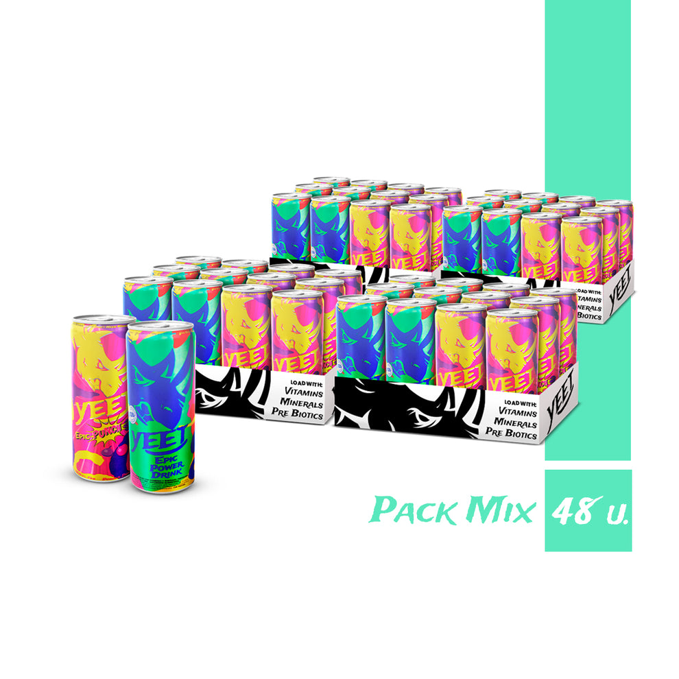 Pack Epic Party - Yeet Power Drink Mix Pack 48 Unidades – Yeet Power ...
